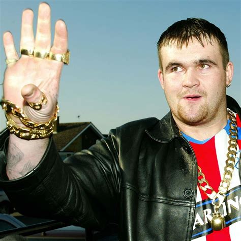 British Chav Blowing Telegraph