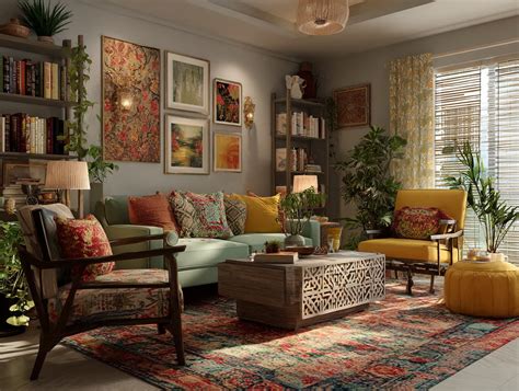 20 Boho Living Room Ideas Garden Lighting