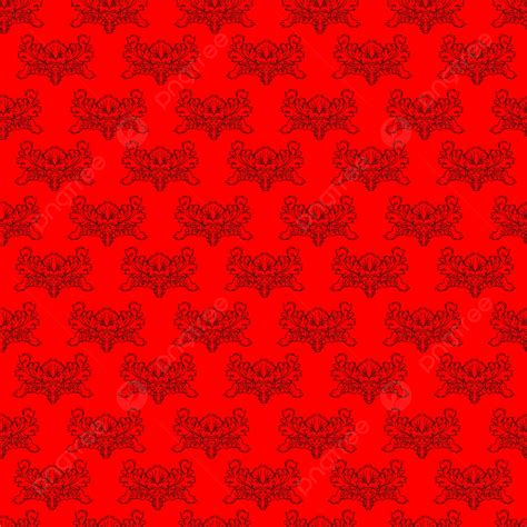 Authentic Rococo Element Retro Pattern With Human Head Motif Background Damask Texture