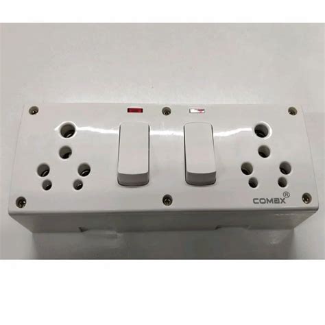 16a Modular Switch Socket Combination Polycarbonate At Rs 145 In Vasai Virar