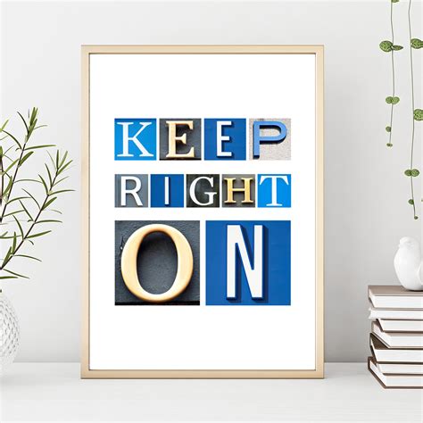 Keep Right On Fonted