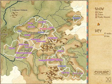 Map Screen King Of Dragon Pass Wiki Fandom Powered By Wikia