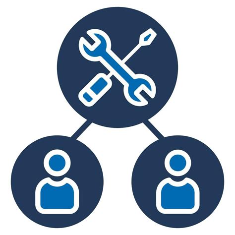 Collaborative Tools Icon Line Vector Illustration 35316812 Vector Art