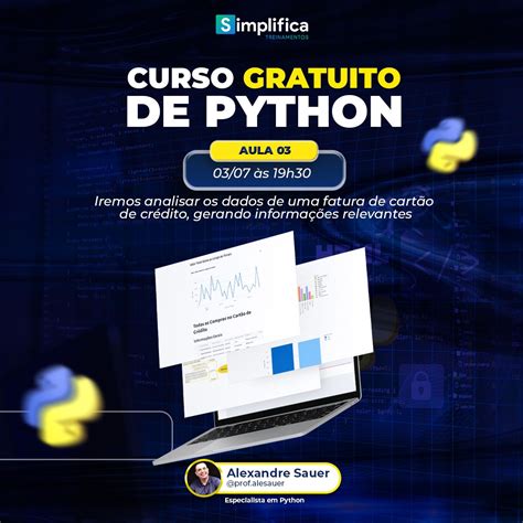 🚀 A Melhor Aula De Python ComeÇa Em Instantes Alexandre Sauer