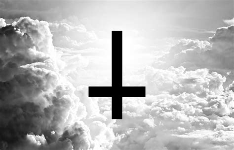 Upside Down Cross Symbol