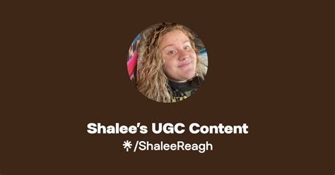 Shalees Ugc Content Instagram Tiktok Linktree