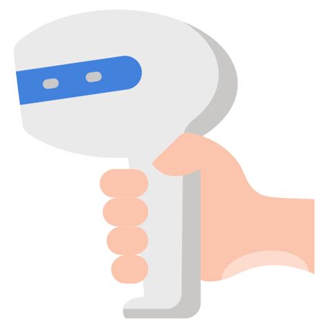 Barcode Reader Scanner Detector Code Laser Handheld Icon