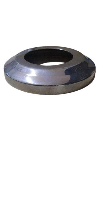 Canopla De Acabamento Inox 304 Para Tubo 2 Disco 4 95mm Abaulada Sm Abrasivos