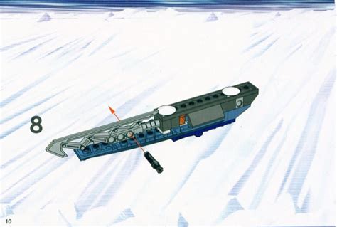 Lego Instructions For Set 4743 Ice Blade Alpha Team Mission Deep Freeze