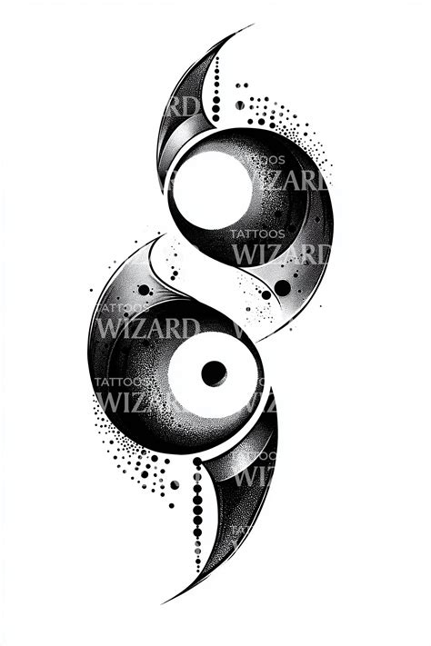 Duality Yin Yang Tattoo Design Tattoos Wizard Designs
