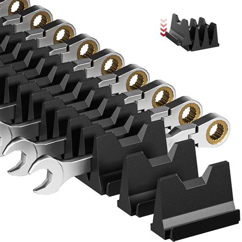 40 Pcs Efficient Modular Wrench Organizer For Tool Box Wrench Holder