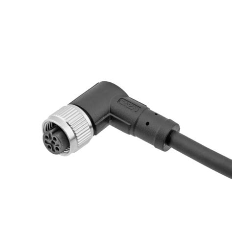 4 Pin 5 Pin M12 B Coded Cable Field Wireable Connector Bulkhead