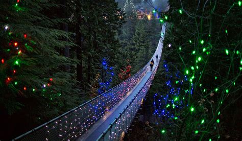 Capilano Suspension Bridge Vancouver British Columbia Our World Stuff