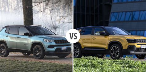 Jeep Compass Vs Jeep Avenger Differences And Prices Compared