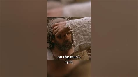 Jesus Healed Blind Man Youtube
