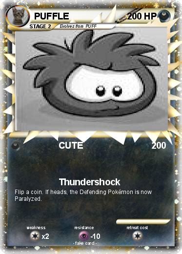 Pokémon Puffle 113 113 Cute My Pokemon Card