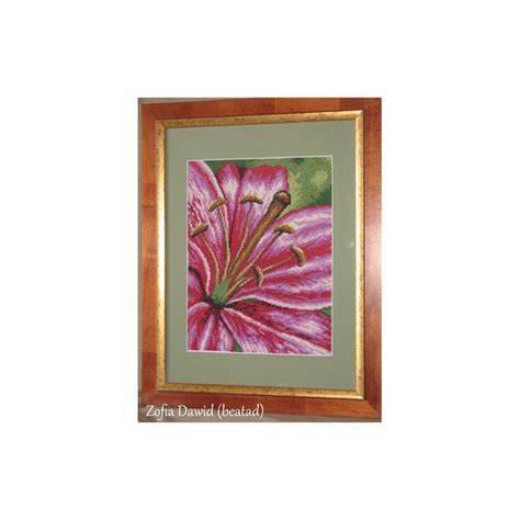 Předtištěná Kanava Lilie Coricamo