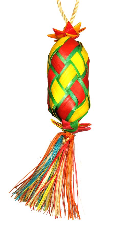 Mini Pinata Planet Pleasures Hanging Bird Cage Toys