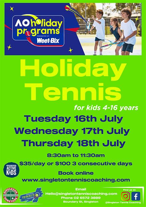 Home Singleton Tennis Coaching