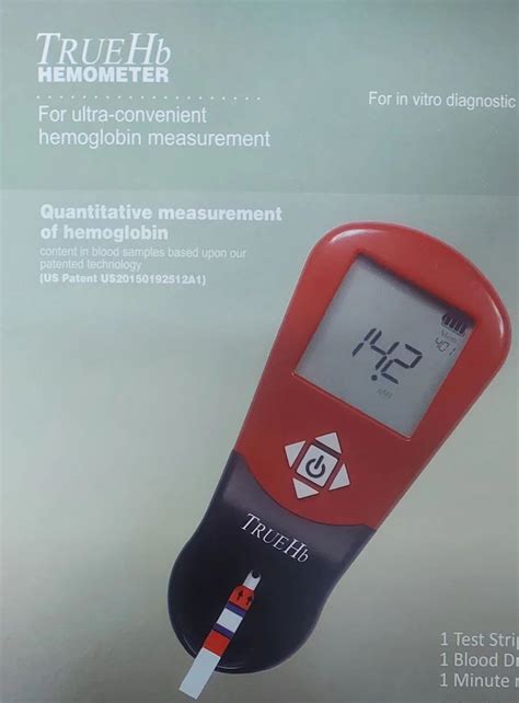 Semi Automatic True Hb Digital Hemoglobin Meter At Rs 2150 In Karnal