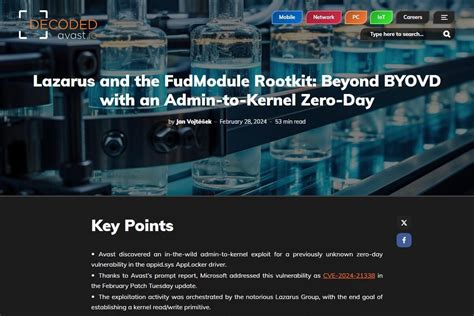 北朝鮮の脅威グループlazarus、windowsのゼロデイ脆弱性悪用してサイバー攻撃中 Tech（テックプラス）