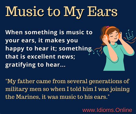 Music To My Ears Idioms Online