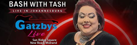 Book Tickets For Bash With Tash Live In Midrand At Gatzbys Live 28 Oct 2022