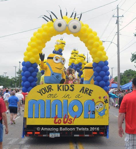 Minion Parade Float Ideas
