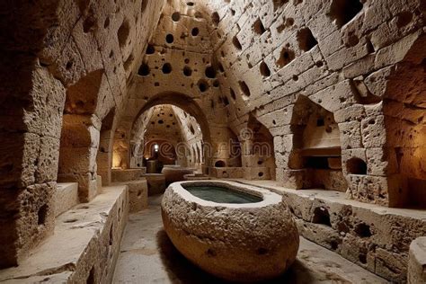 Ancient Underground Stone Hall With Celestial Alignment Shafts And