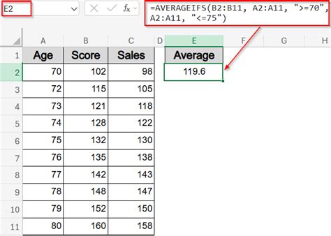 Calculate Average If A Range Lies Between Two Values In Excel Excel