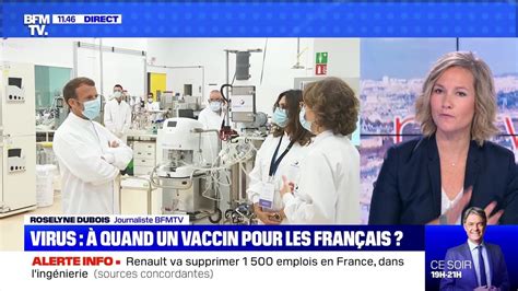 Sanofi Macron En Visite Dans Un Laboratoire 1606