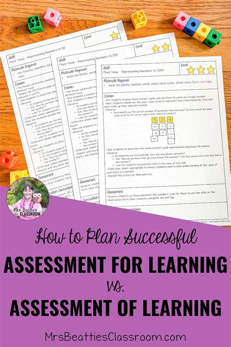 How To Plan Successful Assessment For Learning Vs Assessment Of