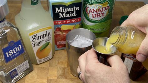 Tequila Punch Perfect For Large Parties Occasional Cocktails