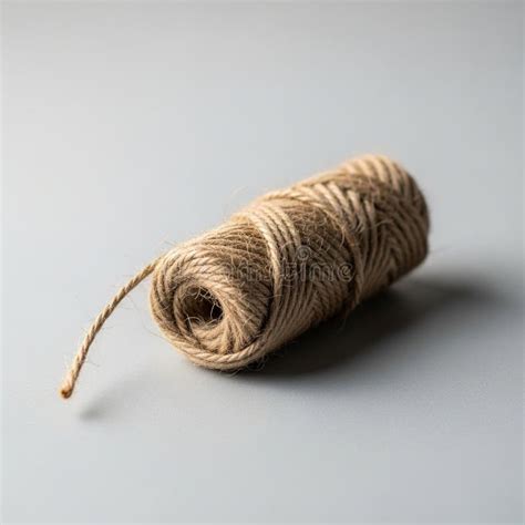 A Spool Of Natural Jute Twine Stock Illustration Illustration Of