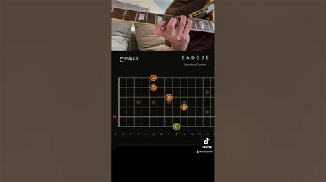 Cmaj13 Chord Guitarchords Jazzchords Chords Jazz Jazzguitar