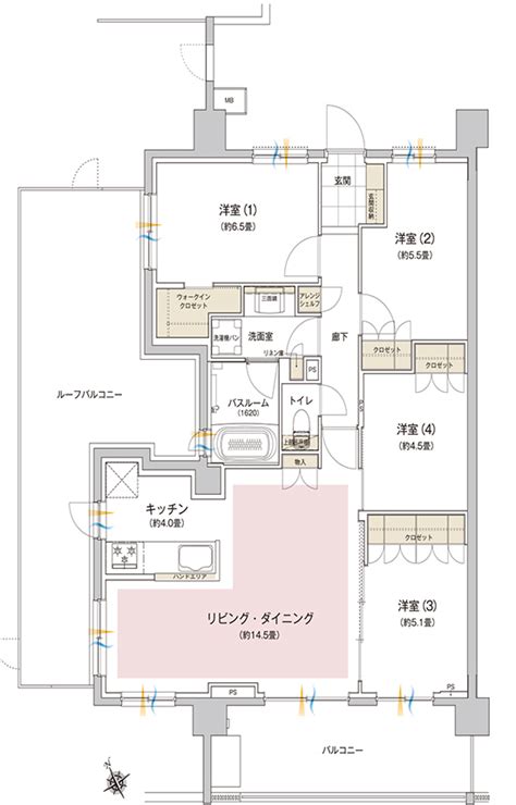 マンションの間取りをどう選ぶ暮らしやすい間取りの条件 スムスムスマウ 公式THE LIONS 大京の新築分譲マンション住まいサイト