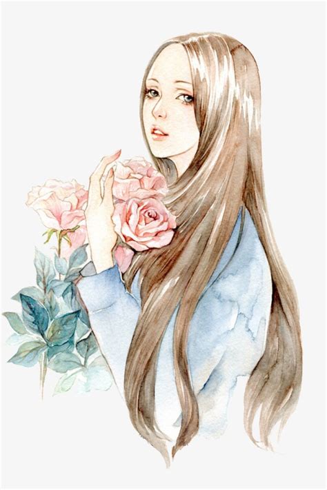 Flower Girl Sketch Images At Wilfred King Blog