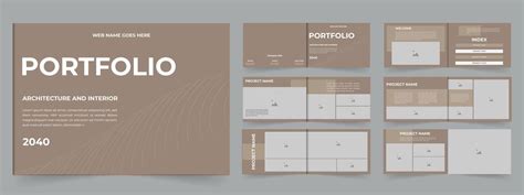 Portfolio Template Psd Vector Art Icons And Graphics For Free Download