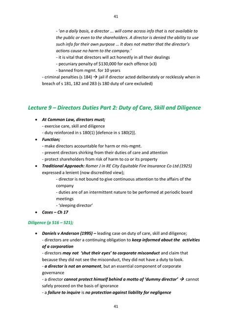 Complete Lecture Summaries Tabl2741 Business Entities Unsw Thinkswap