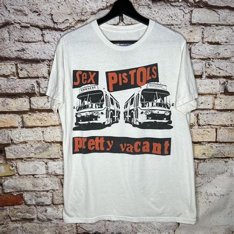 Vintage Sex Pistols Pretty Vacant Band T Shirt Depop