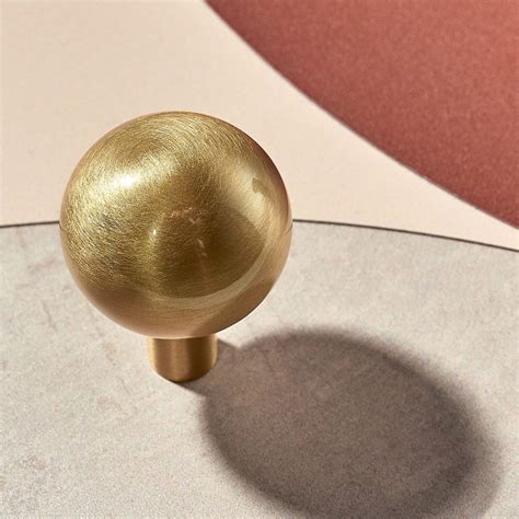 Sphere Cabinet Knob Round Brass Knobs Brass Knobs Brass Cabinet
