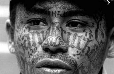 Ms 13 Face Tattoos
