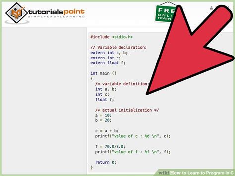 How To Learn To Program In C 12 Steps With Pictures Wikihow