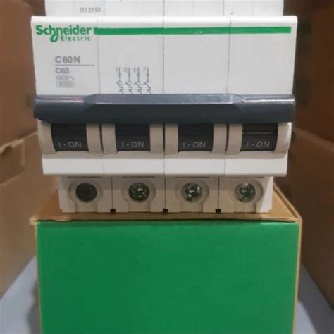 Jual Mcb Schneider 4p C60n C63 63a Original Jakarta Pusat Zr
