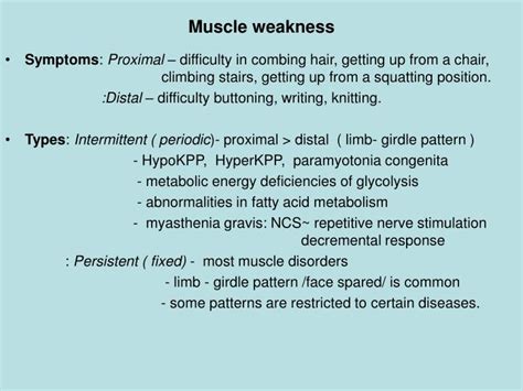 Medical Term Muscle Weakness At Vivian Nelson Blog