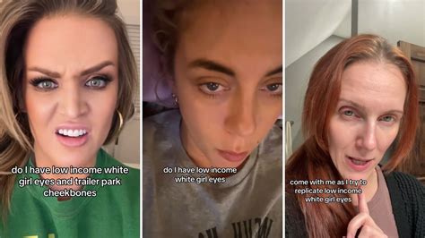 Trailer Park Cheekbones And Low Income White Girl Eyes Explained