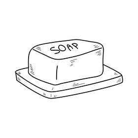 Bleaching Soap Drawing