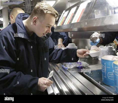 Atlantic Ocean Jan 28 2019 Sailors Aboard The Nimitz Class Aircraft