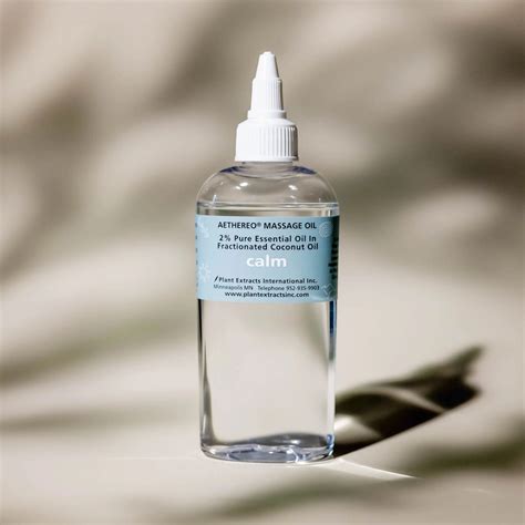 Calm Massage Oil Plant Extracts International