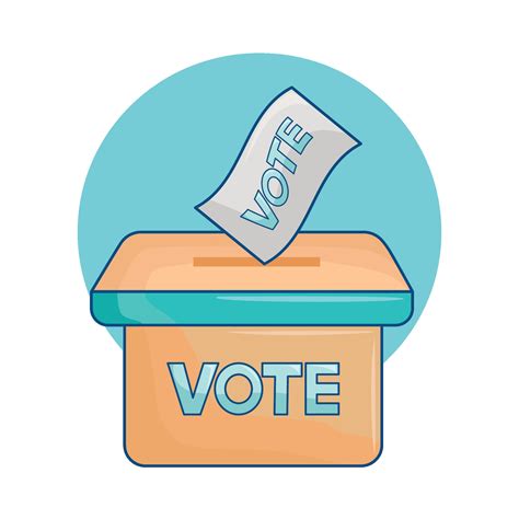 Illustration Of Ballot Box 38308997 Vector Art At Vecteezy
